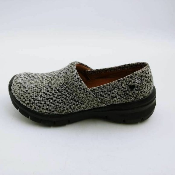 Nurse Mates | Shoes | Nurse Mates Libby Clog Shoes Gray Black 8 Worn ...